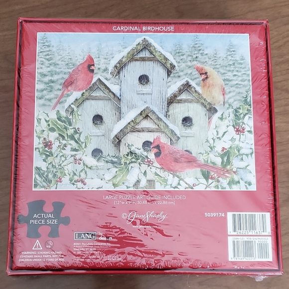 LANG | Games | New Lang Birds In The Garden 50 Piece Puzzle | Poshmark